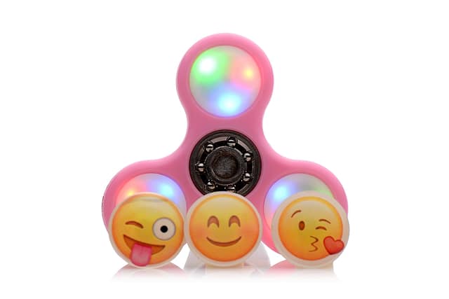 Light Up Emoji Fidget Spinner Butt Plug – The BDSM Toy Shop