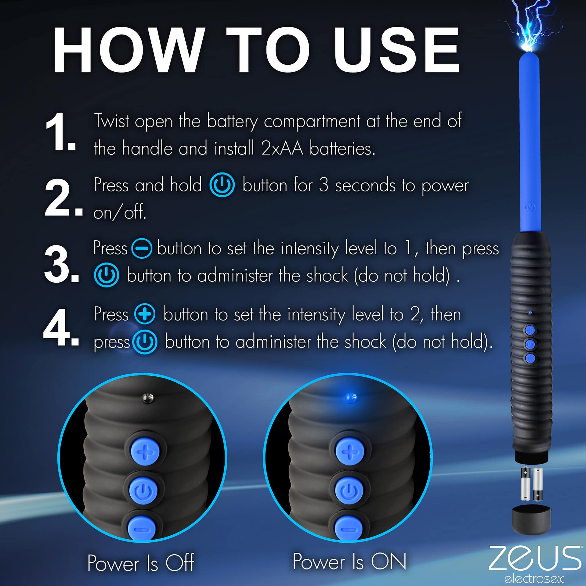 Shock Rod Zapping Wand – The BDSM Toy Shop