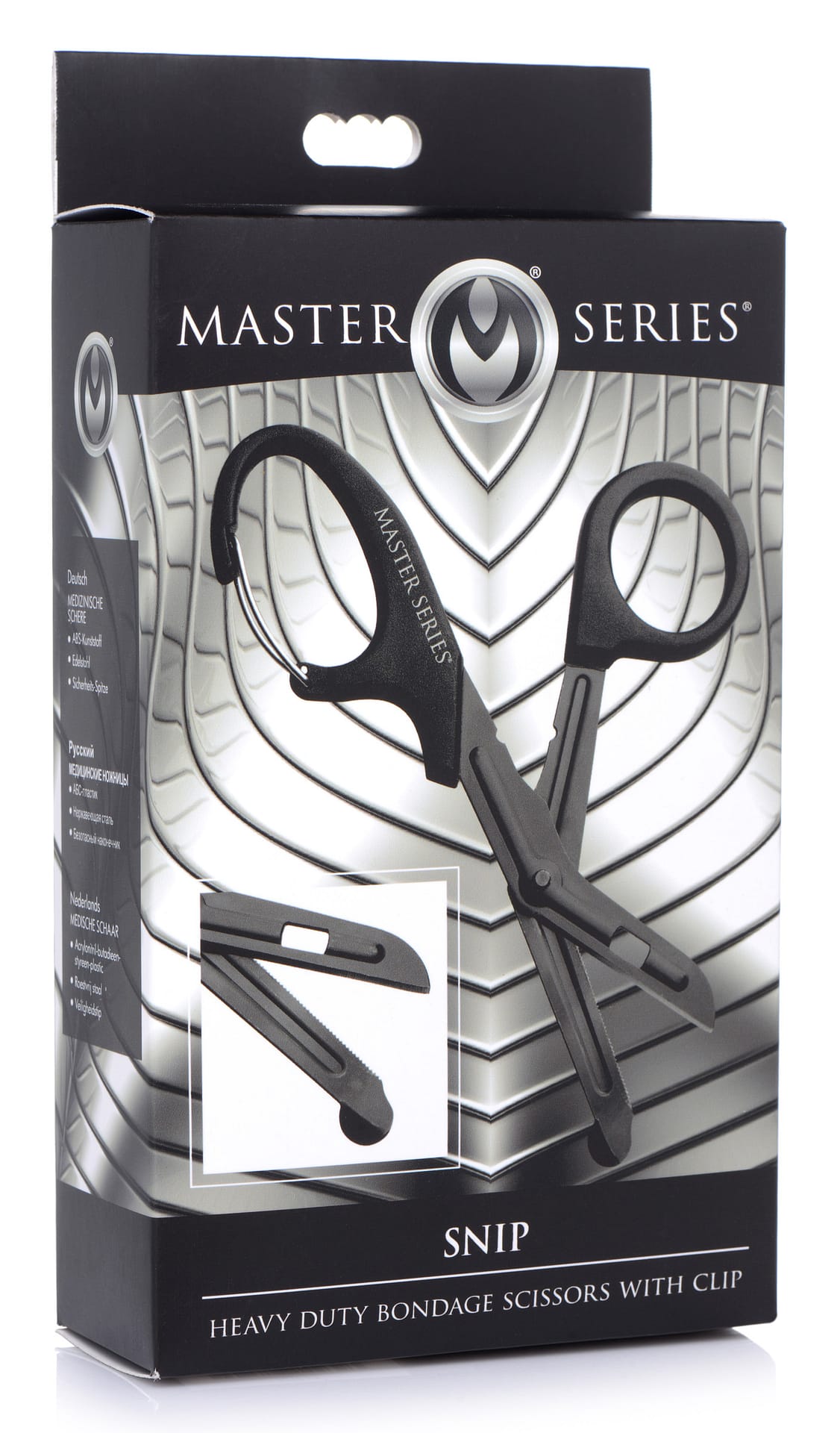 Snip Heavy Duty Bondage Scissors with Clip – The BDSM Toy Shop