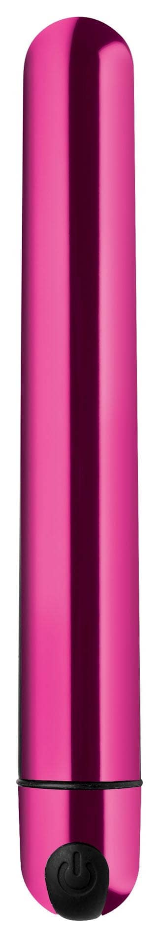 10x Slim Metallic Bullet Pink The Bdsm Toy Shop