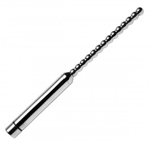 Stainless Steel Vibrating Urethral Beaded Sound - The BDSM Toy Shop
